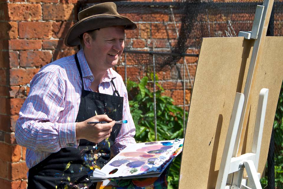 The Artist in the Garden: George Irvine | Oxonian Gardener